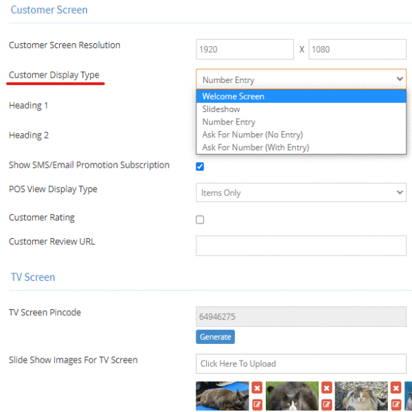 How to Customize Your Customer Screen