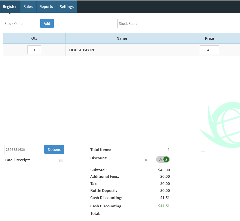 How to Setup and Use a Customer House Account
