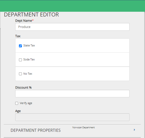 How to Add Departments