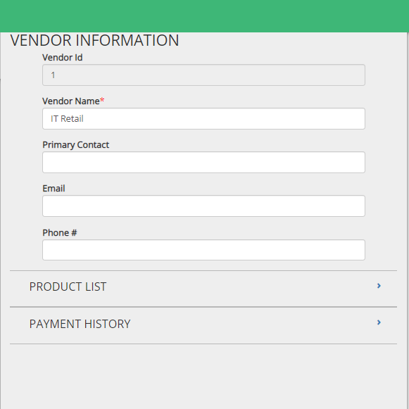 How to Add Vendors